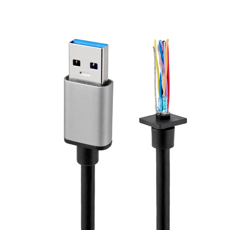 (USB 3.2 Gen 1) USB-A Male to Open End Cable – 5Gbps - Custom ...